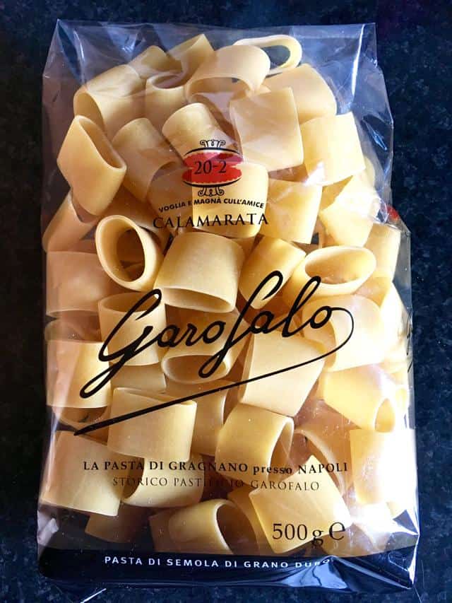 Classic Pasta Calamarata - Italian Recipe Book