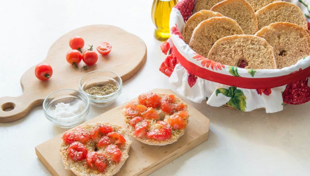 Friselle Pugliesi - Twice Baked Italian Snack Bread - Italian Recipe Book