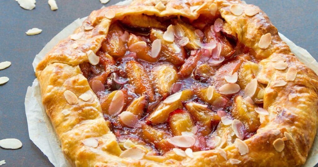 Easy Rustic Plum Pie - Italian Recipe Book