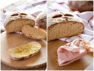 Pagnotta - Italian Round Country Bread : Italian Recipe Book