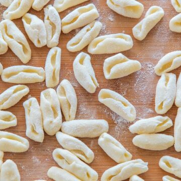 Homemade Cavatelli Pasta In 3 Easy Steps : Italian Recipe Book
