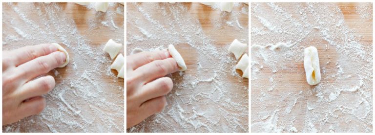 Homemade Cavatelli Pasta In 3 Easy Steps : Italian Recipe Book