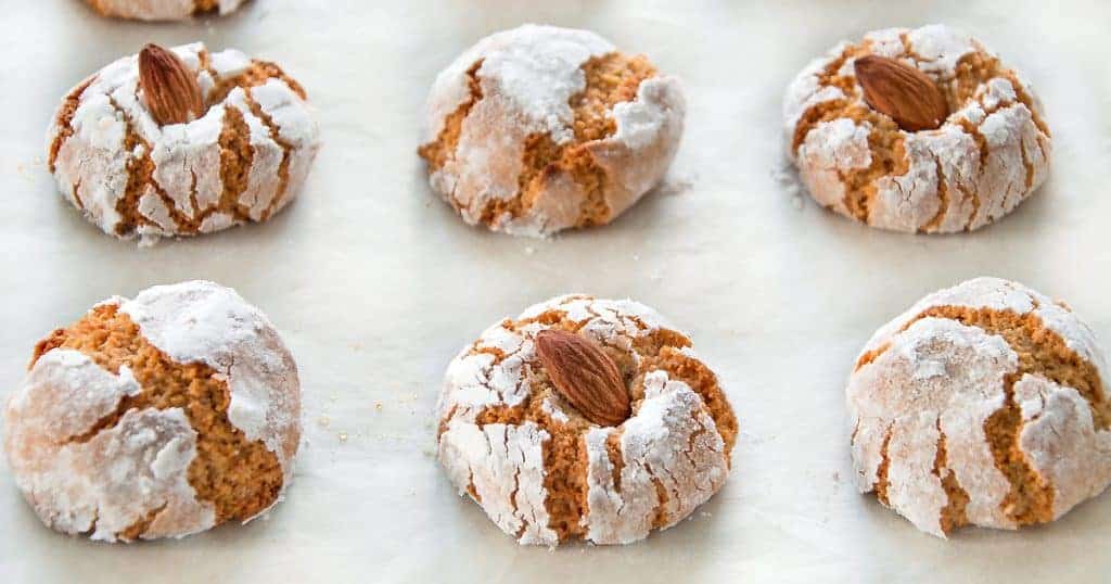 Amaretti - Italian Chewy Almond Cookies - Italian Recipe Book