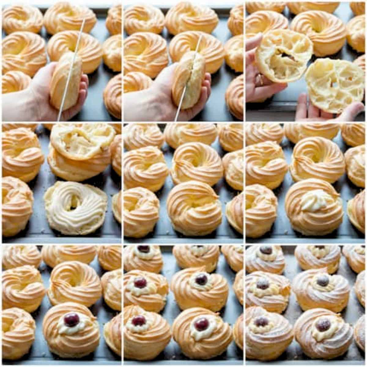 St.Joseph's Pastries (Zeppole di San Giuseppe) : Italian Recipe Book