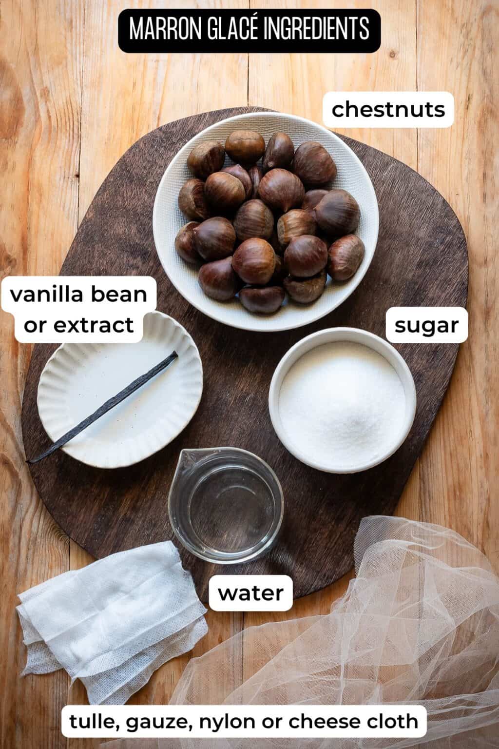 Marron Glacé - Candied Chestnut Treats : Italian Recipe Book