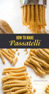 How To Make Passatelli - Step By Step : Italian Recipe Book