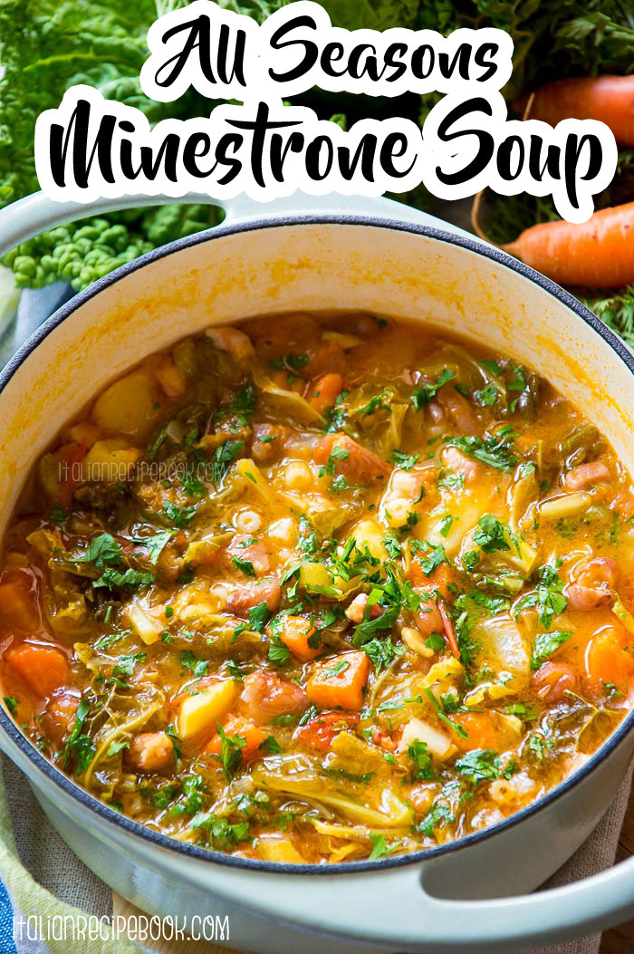 The Best Minestrone Soup Recipe (How Italians Make It) : Italian Recipe ...
