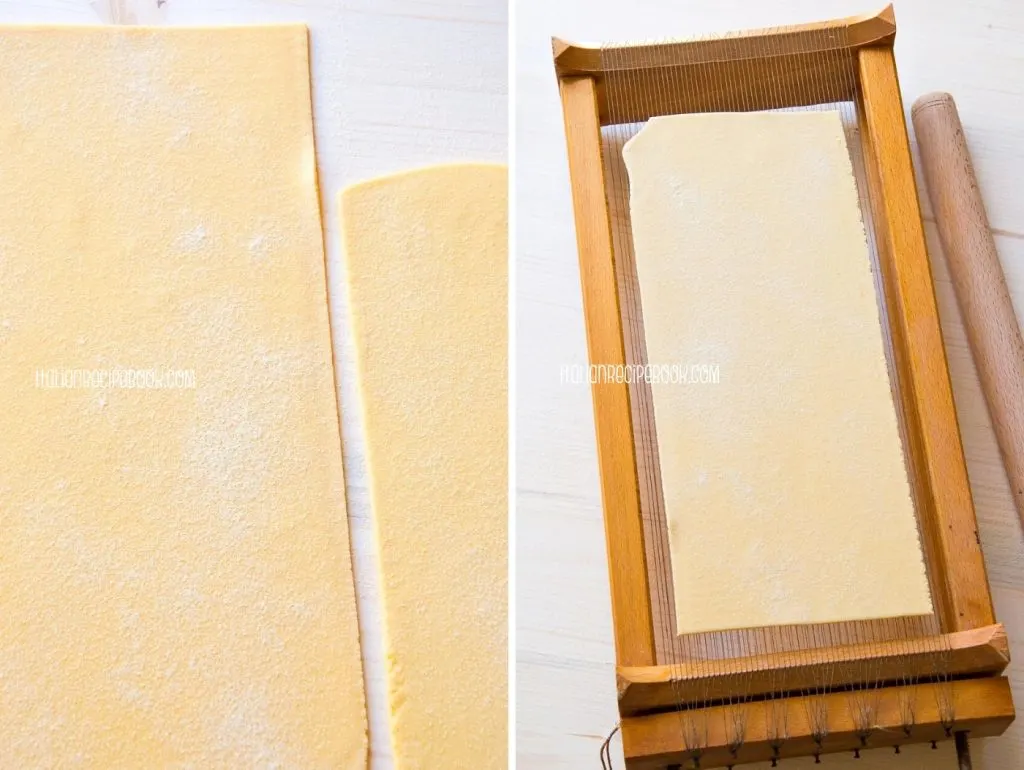 Tonnarelli {How to Make Tonnarelli Pasta Step-By-Step} - Italian Recipe ...