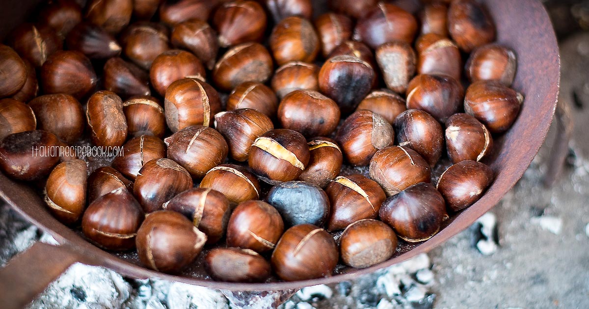 Roasted Chestnuts Open Fire
