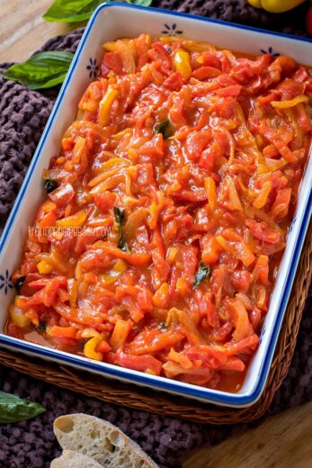 Peperonata Recipe from Sicily + 3 Delicious Ways To Use it! : Italian ...