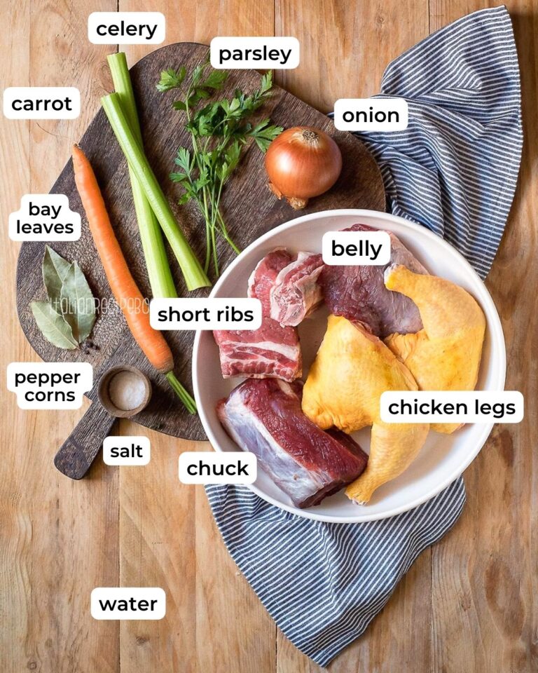 Homemade Meat Broth (Brodo Di Carne) : Italian Recipe Book