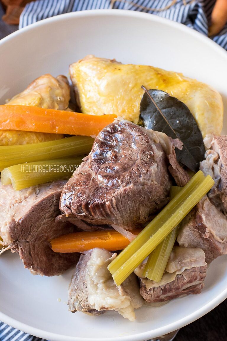 Homemade Meat Broth (Brodo Di Carne) - Italian Recipe Book