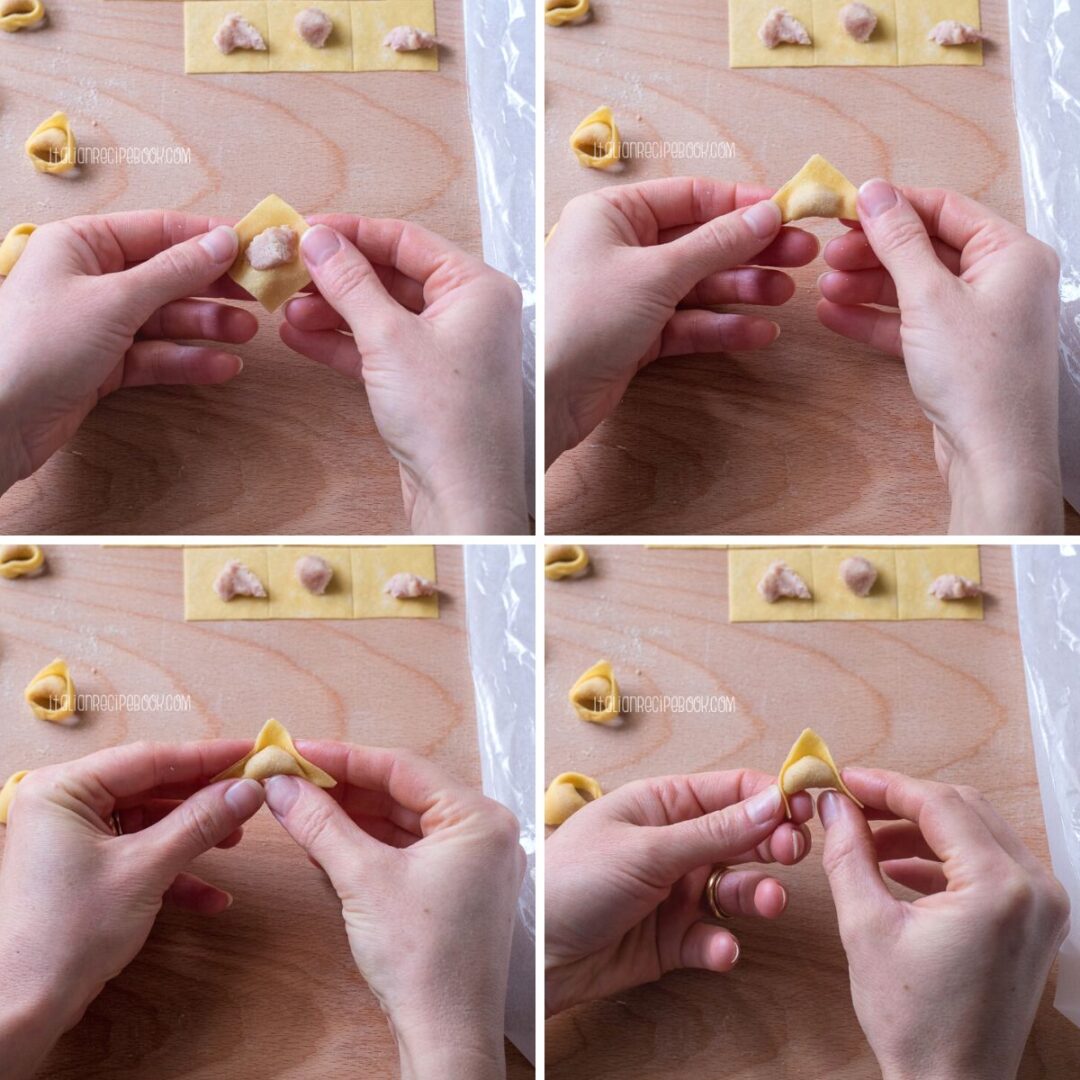 Homemade Tortellini {Authentic Step-By-Step Recipe} : Italian Recipe Book