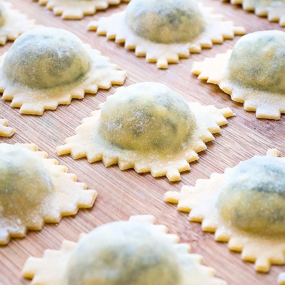 Spinach Ricotta Ravioli - Italian Nonna Would Be Proud Of