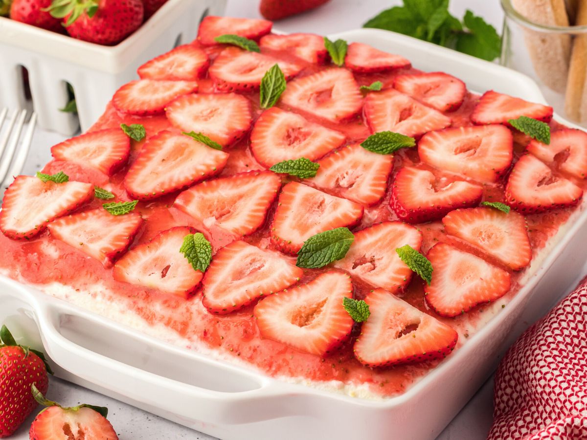 Strawberry Tiramisu With A Twist - Italian Recipe Book