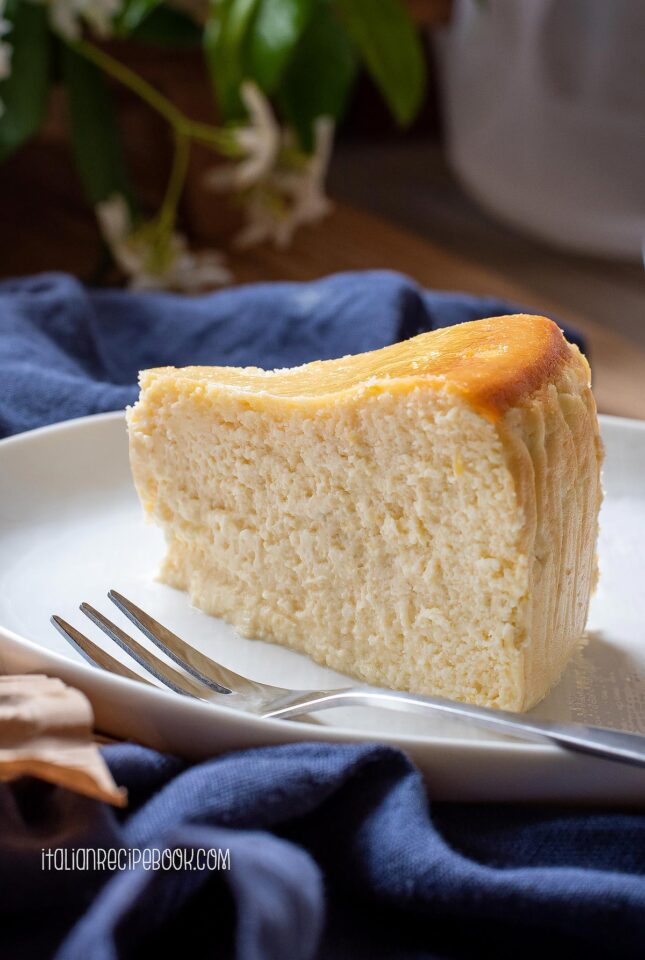 The Creamiest Lemon Ricotta Cheesecake Recipe! : Italian Recipe Book