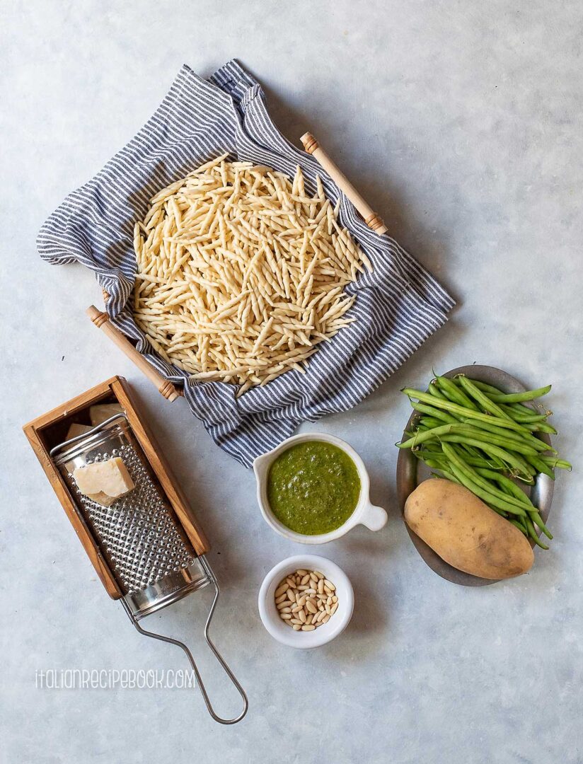 Pasta Al Pesto (Super Easy & Creamy!) : Italian Recipe Book