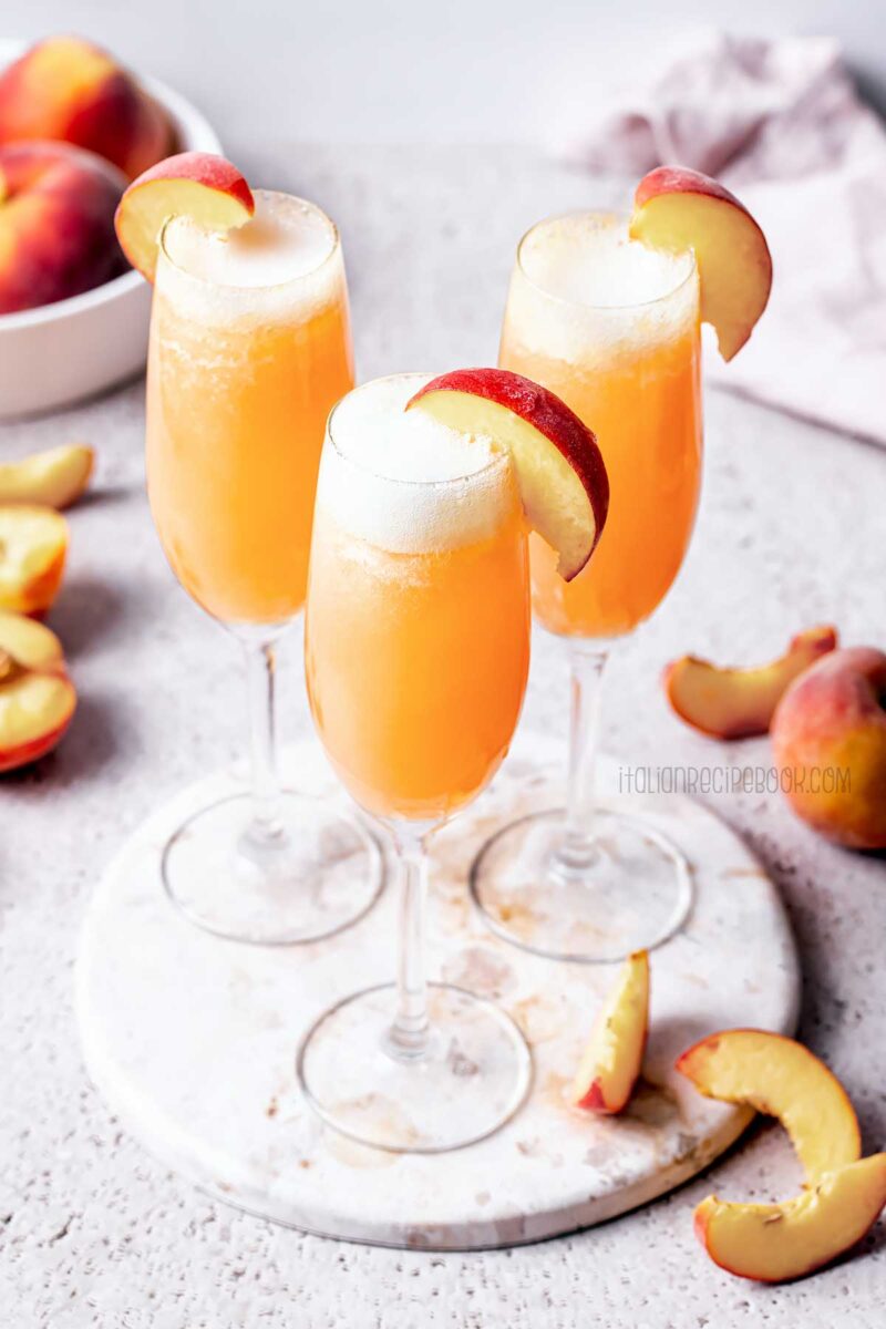 Classic Bellini Cocktail - Easy and Authentic Recipe from Venice : Italian Recipe Book