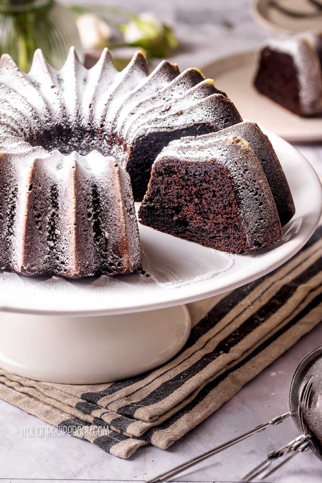 Chocolate Ricotta Cake : Italian Recipe Book