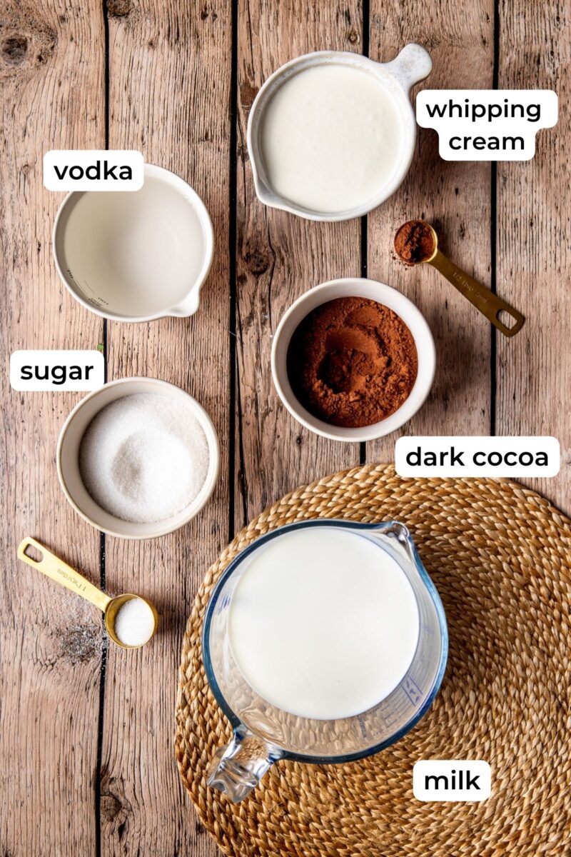 Homemade Chocolate Liqueur : Italian Recipe Book
