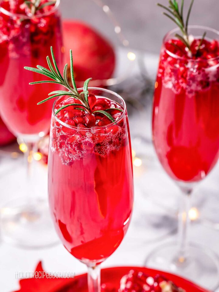 Rossini Cocktail (Strawberry Bellini) : Italian Recipe Book