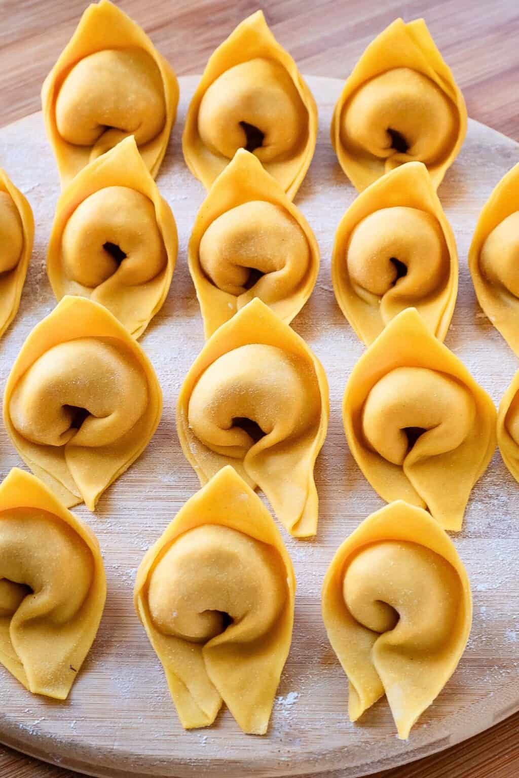 Cappellacci Pasta with Roasted Pumpkin : Italian Recipe Book