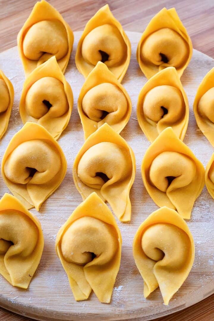 Cappellacci Pasta with Roasted Pumpkin : Italian Recipe Book