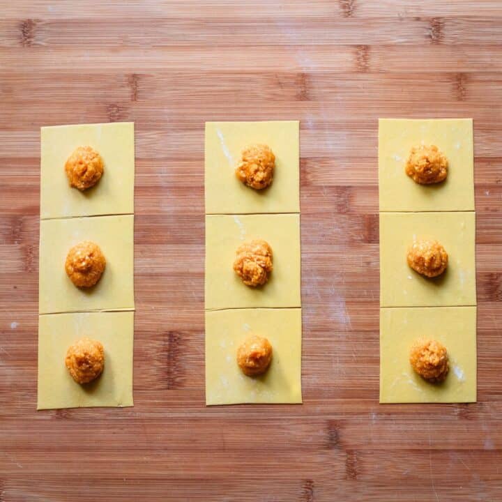 Cappellacci Pasta with Roasted Pumpkin : Italian Recipe Book